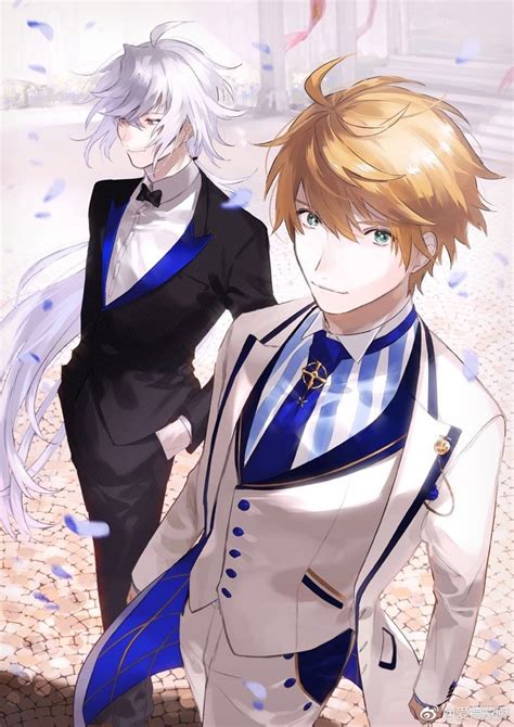 Fate Grand Order 亚瑟潘德拉贡梅林 高清图片，堆糖，美图壁纸兴趣社区