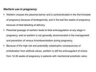 Anticoagulants And Thrombolytic Drugsppt