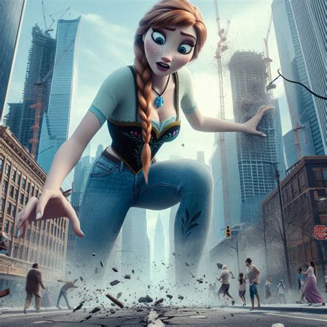 Giantess Anna Suddenly Growing By Memesrus1234 On Deviantart