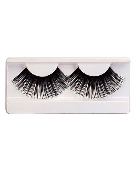 Long Black Extra Thick Lashes For Carnival Horror