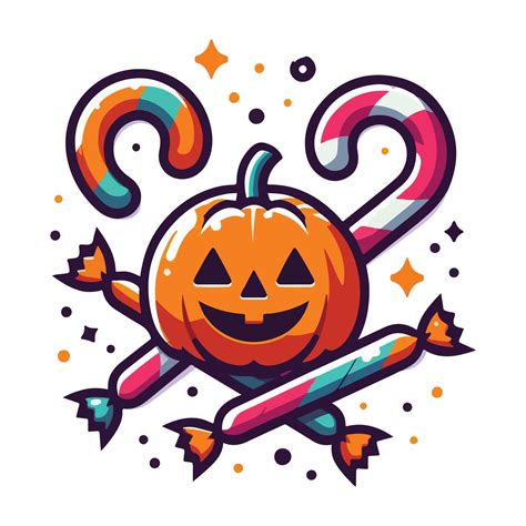 Simple Halloween Candy Draw 51170551 Vector Art At Vecteezy