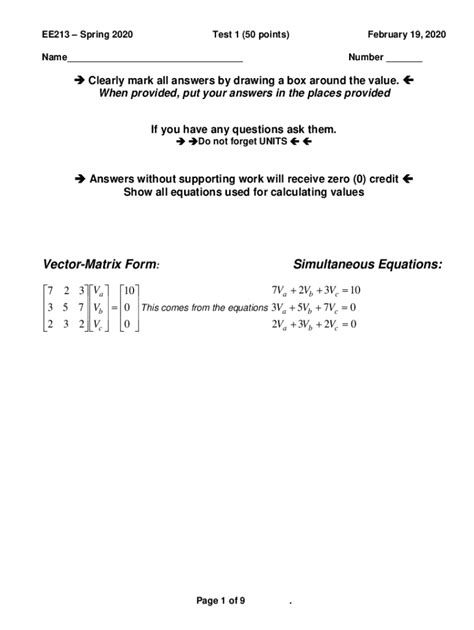 Fillable Online Vector Matrix Form Simultaneous Equations Fax Email Print Pdffiller