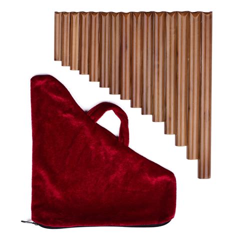 Muslady Pan Fluit 15 Buizen Natuurlijke Bamboe Win Vicedeal