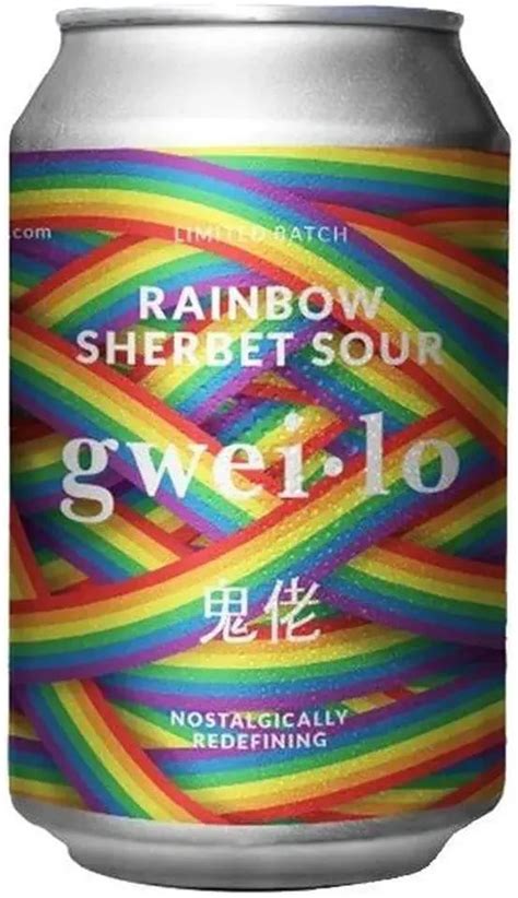 Buy Gweilo Rainbow Sherbet Sour 375ml Online Beer Gweilo Store Alcohol