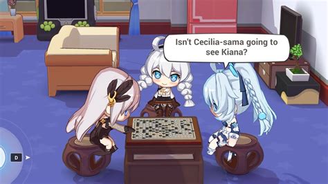 Shigure Kira Finally Meet Cecilia Honkai Impact 3rd Dorm Youtube