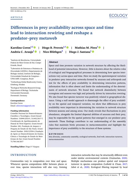 pdf differences in prey availability across space and time lead to