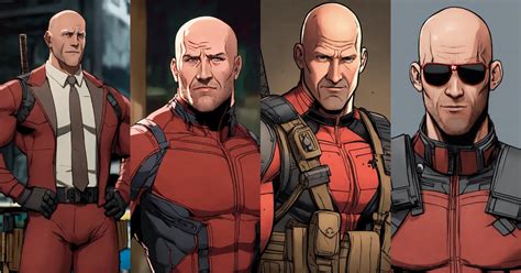 Lexica Ajax Francis Animated Bald Guy From Deadpool Movie Without