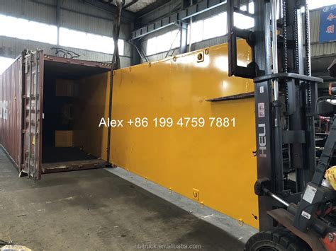 25 Tons China Heavy Duty Wrecker Body Wheel Lift 3 Sections