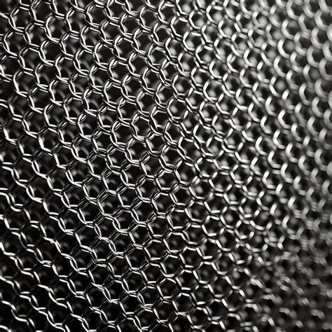 Premium Ai Image Metal Mesh Texture