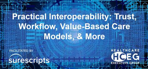 Practical Interoperability Part 2 Trust Workflow Value Based Care Models And More Healthcare