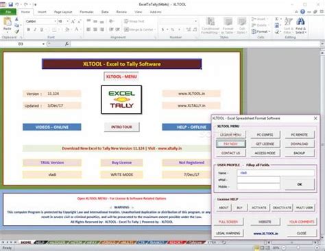 Excel To Tally Software Service At Piece Excel To Tally Software In Indore ID