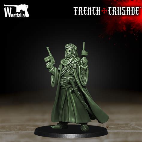 3d Printable Trench Crusade Gunslinger Lieutenant Lawrence Of New