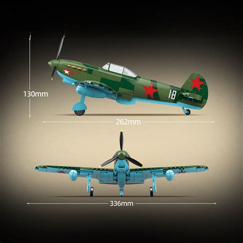 Ww2 Soviet Yakovlev Yak 1b Fighter — Brick Block Army