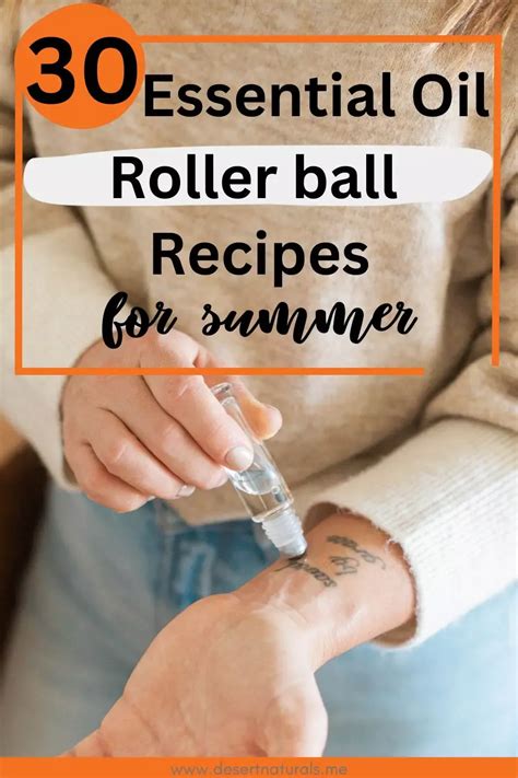 30 Of The Best Essential Oil Roller Blends Recipes For Summer