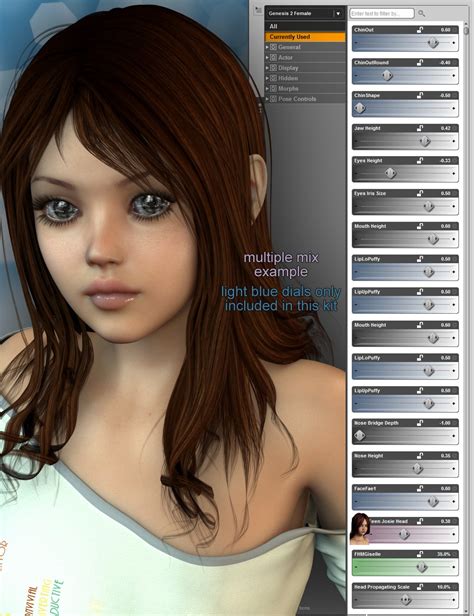 Genesis 2 Female Mixed Morph Resource Kit Daz 3d