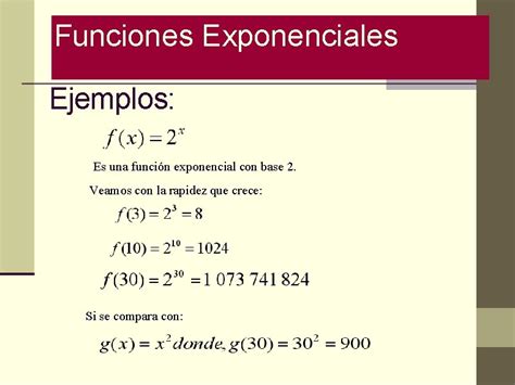 Funciones Exponenciales D La Funcin Exponencial Con Base