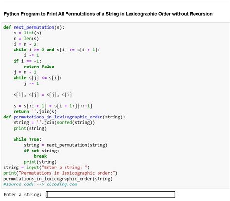 Day78 Python Program To Print All Permutations Of A String In
