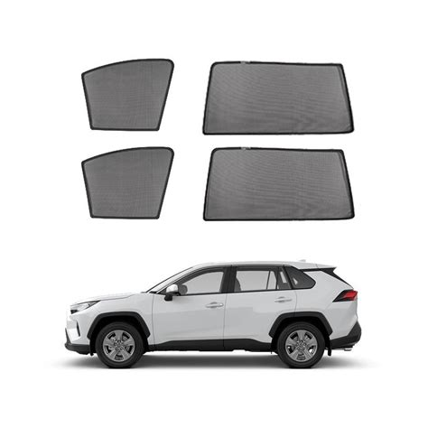 4pcs Magnetic Car Side Window Sun Shade For Toyota Rav4 2019 2025 Big W