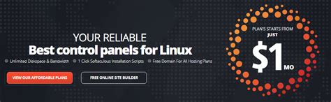 Best Control Panels For Linux 1 Web Hostingcheap Hosting1 Dollar Hosting 1 Hosting