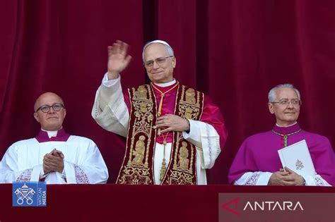 Kardinal Robert Prevost Terpilih Sebagai Paus Pertama Dari As Antara News