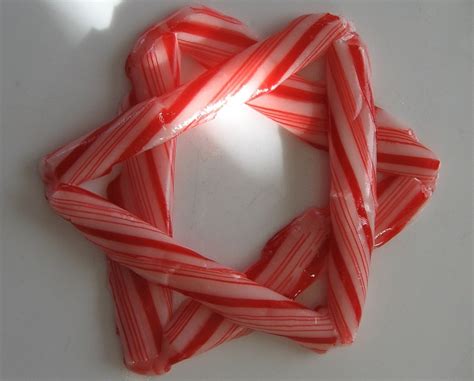 Almost Unschoolers Melted Candy Cane Stars