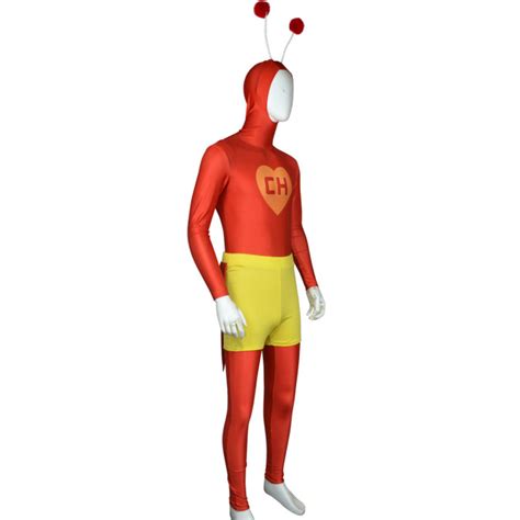 El Chapulin Colorado Costume Red Full Suit El Chapulin Colorado Cosplay Cosplay Costume