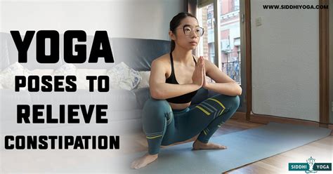 Yoga Poses For Constipation