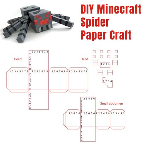 Minecraft Spider Template Pin By Jesus 🦊 On Quick Saves Armor