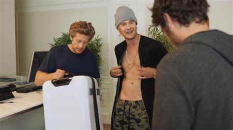 Auscaps Bart Baker Shirtless In Fml