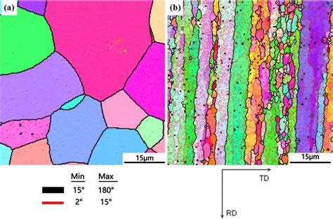 Ebsd Image Shows The Grain Microstructures Of The Alloys Under Solide Download Scientific