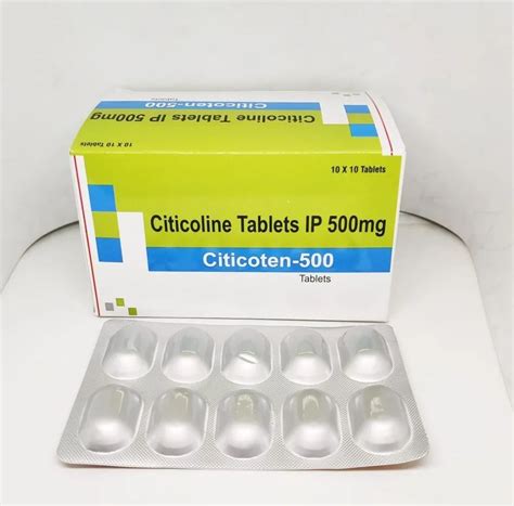 Citicoline 500 Mg Tablet Medcure Pharma At ₹ 560stripe In Solan Id