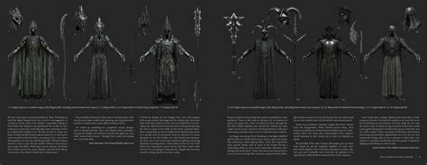 Nazguls Concept Art The Nine Servants Of Sauron Sauron Forms