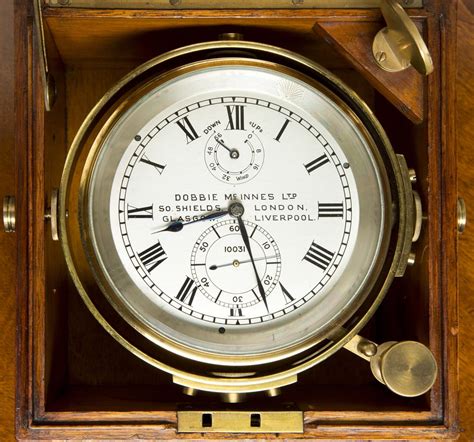 Marine Chronometer By Dobbie Mcinnes No 10031 Bada