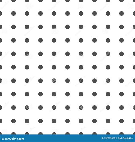 Seamless Minimal Round Shape Dot Abstract Background Pattern Vector