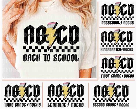 Abcd Teacher Bundle Png First Day Of School Png Back To School Png Teacher Png Teacher T