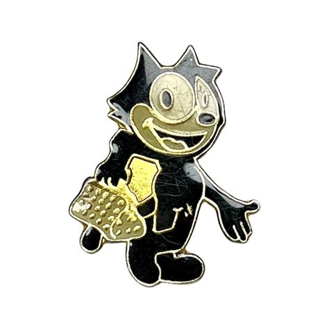 Felix The Cat Pin Etsy