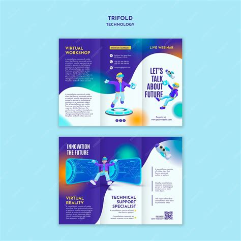 Free Psd Technology Template Design