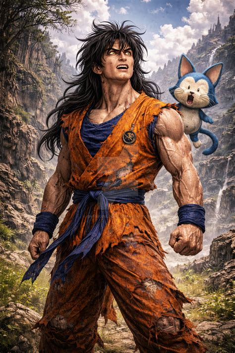 Yamcha And Puar By Chaosgoblinart On Deviantart