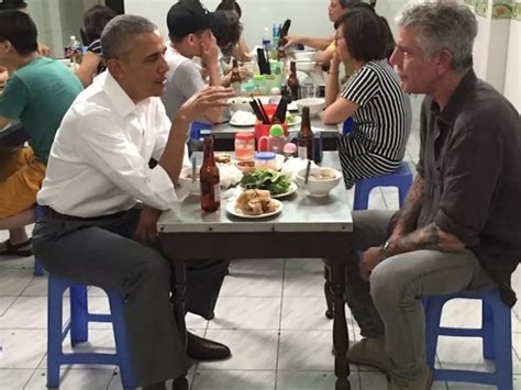 Anthony Bourdain And Barack Obama Were Just Spotted Dining Together At