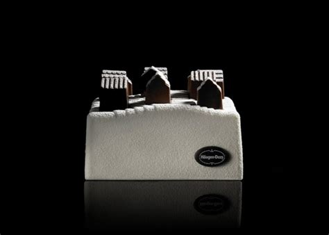 Nendo Designs Ice Cream Village Cake For Häagen Dazs