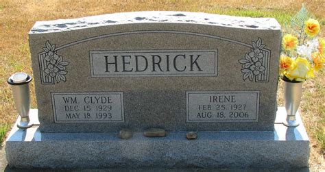 William Clyde Hedrick 1929 1993 Memorial Find A Grave