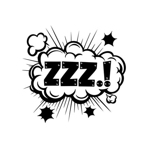 Símbolo Zzz Desenhado à Mão Para O Vetor De Ilustração Do Doodle