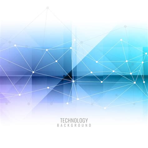 Free Vector Abstract Modern Technology Background