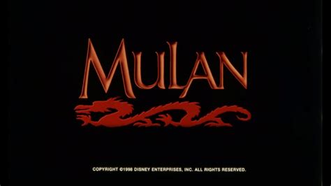 Logo Disney Mulan