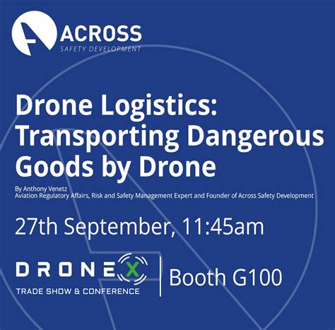 Meet Our Managing Director Anthony Venetz At Dronex Where He Will