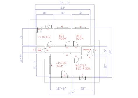 Draw 2d Floor Plan House Plan Elevations In Autocad By Yourdraughter Fiverr