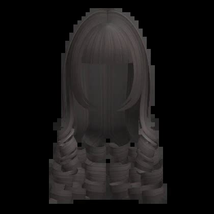 Cutecore Anime Long Curly Hair Brown Roblox Item Rolimons