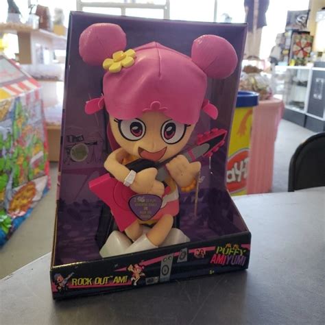 Mattel Cartoon Network Hi Hi Puffy Amiyumi Rock Out Ami Deluxe Plastic Plush Toy £155 59