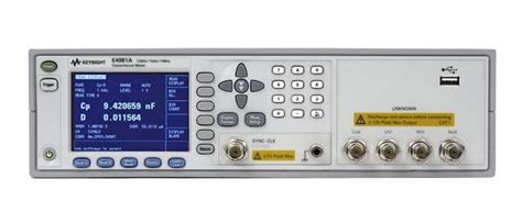 Used Capacitance Meter Agilent E4981a Raelsys