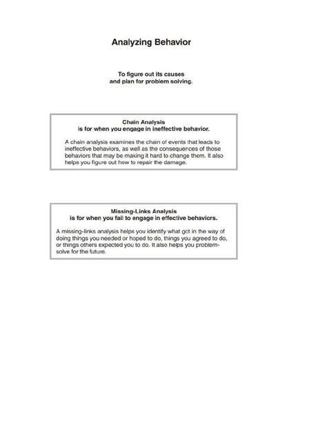 Chain Analysis And Missing Link Analysis Pdf